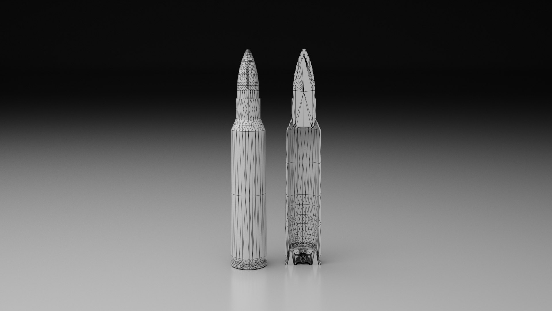 223 Cartridge 3D Model - TurboSquid 1969836