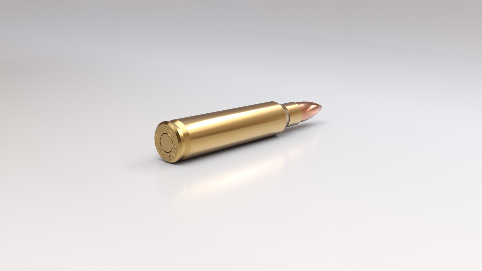 223 Cartridge 3D Model - TurboSquid 1969836