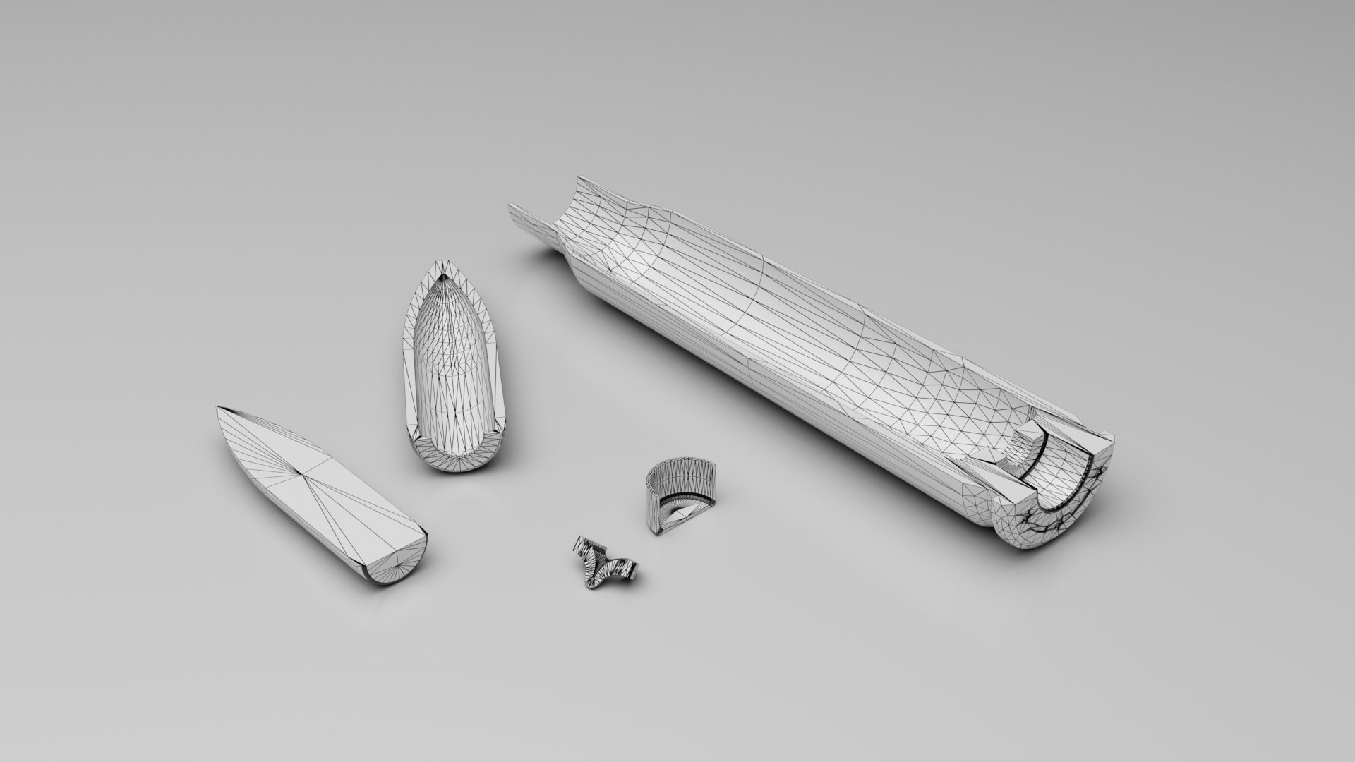 223 Cartridge 3D Model - TurboSquid 1969836