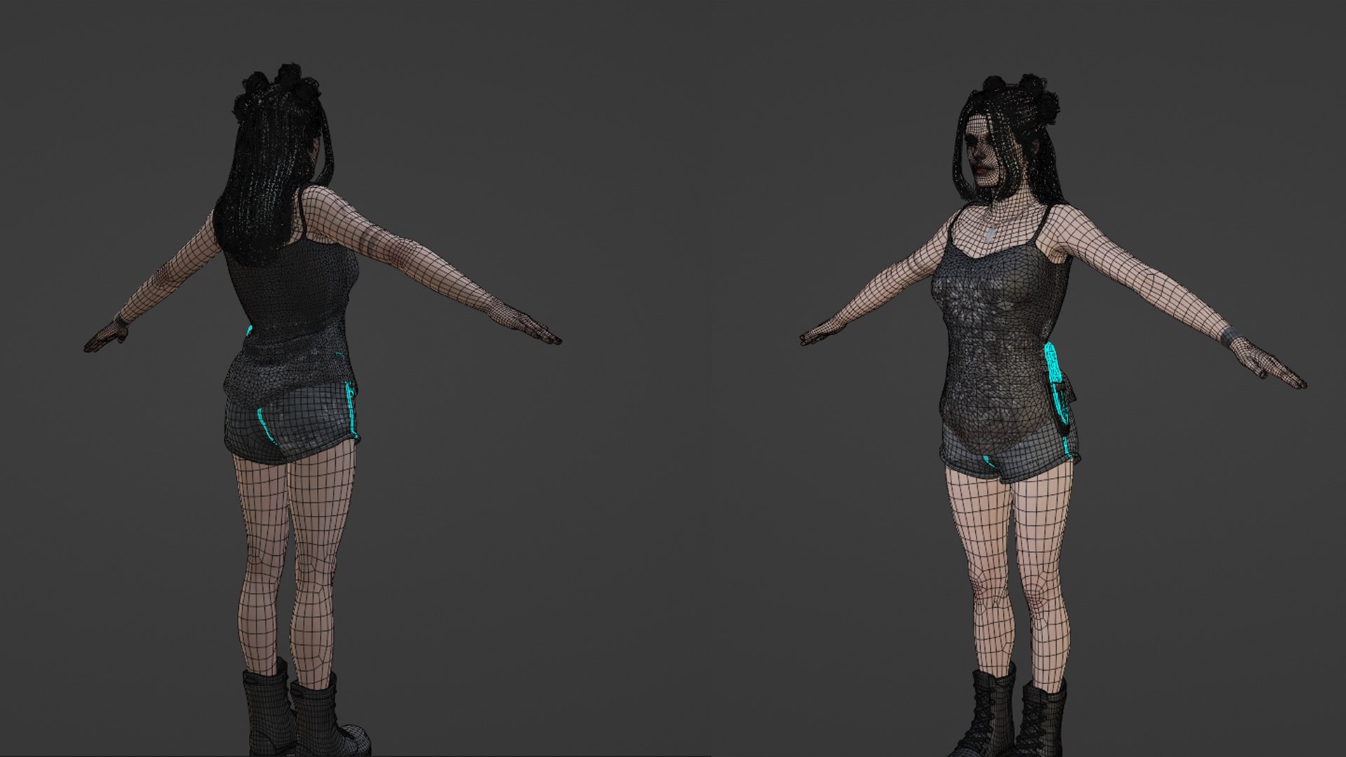Realistic Rigged Adventure Woman Character 3D Model 3D - TurboSquid 2299152