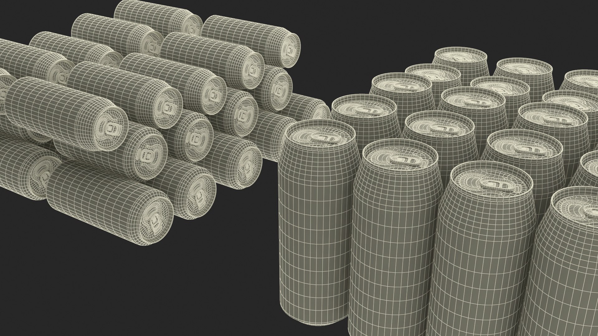 Beverage Cooler with Cans 3D model - TurboSquid 2163462