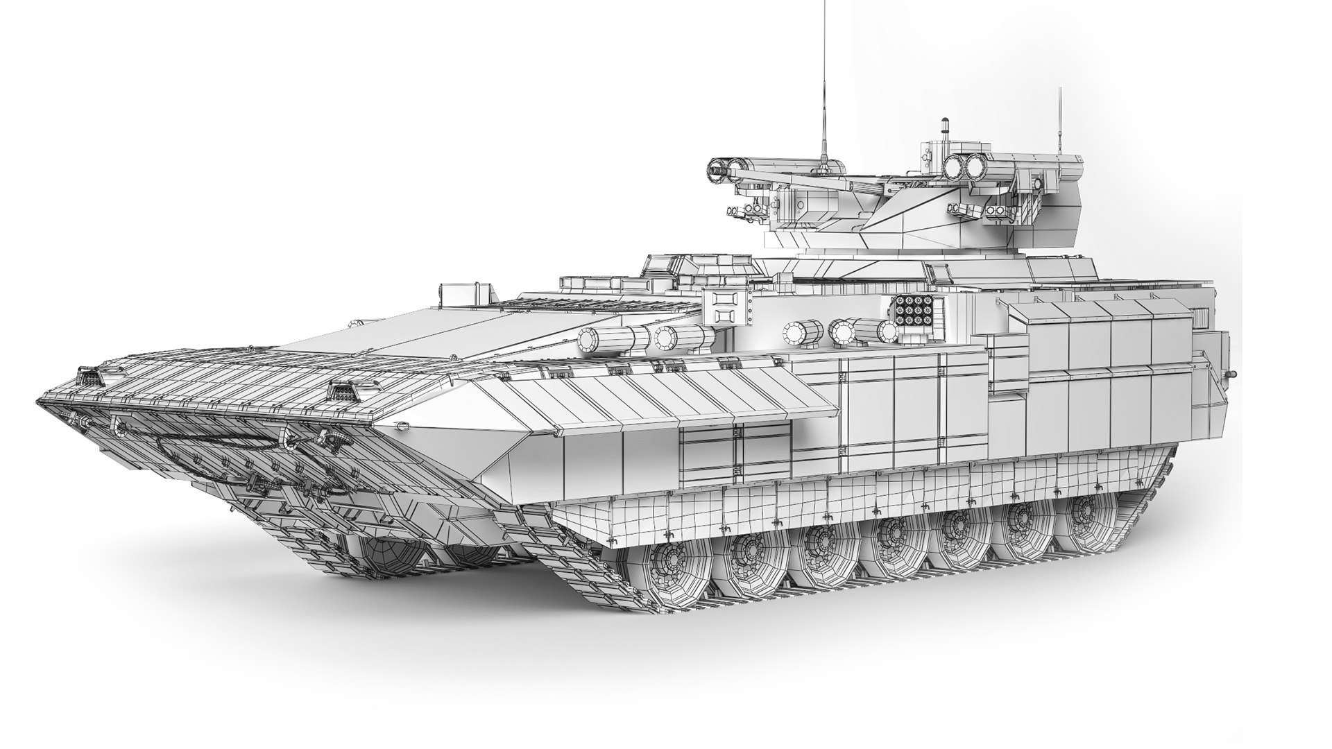3D BMP T-15 Armata 2015 - TurboSquid 1956503