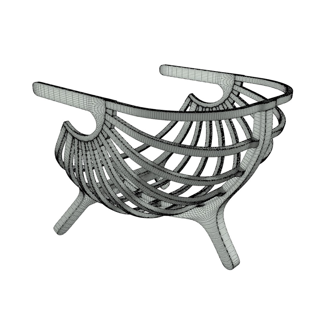 shell chair marco sousa dwg