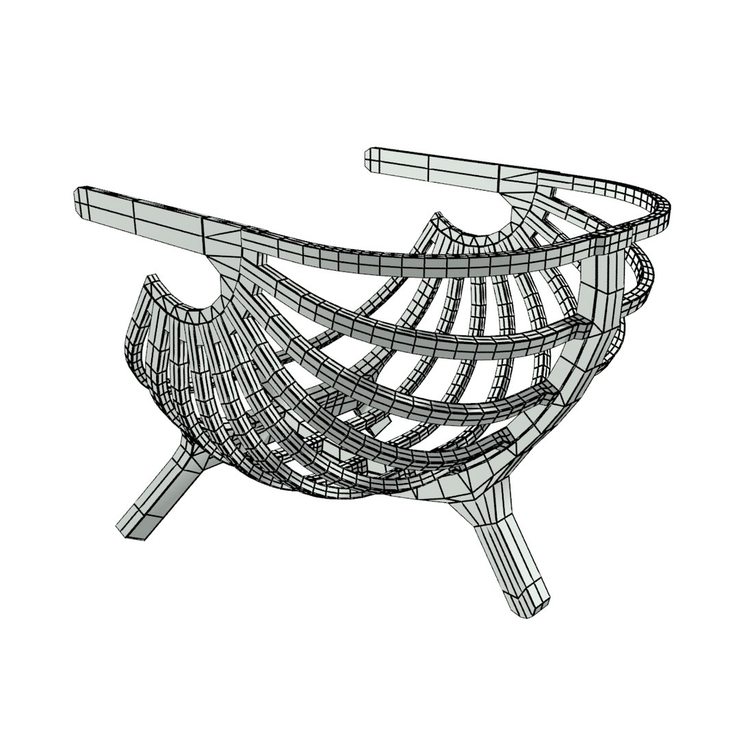 shell chair marco sousa dwg