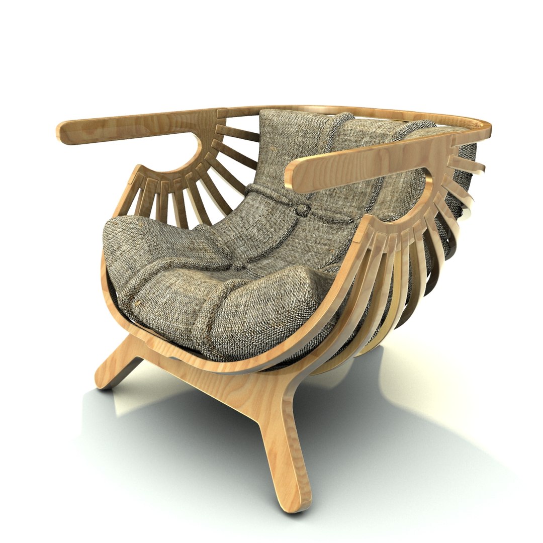 Shell Chair Marco Sousa Dwg