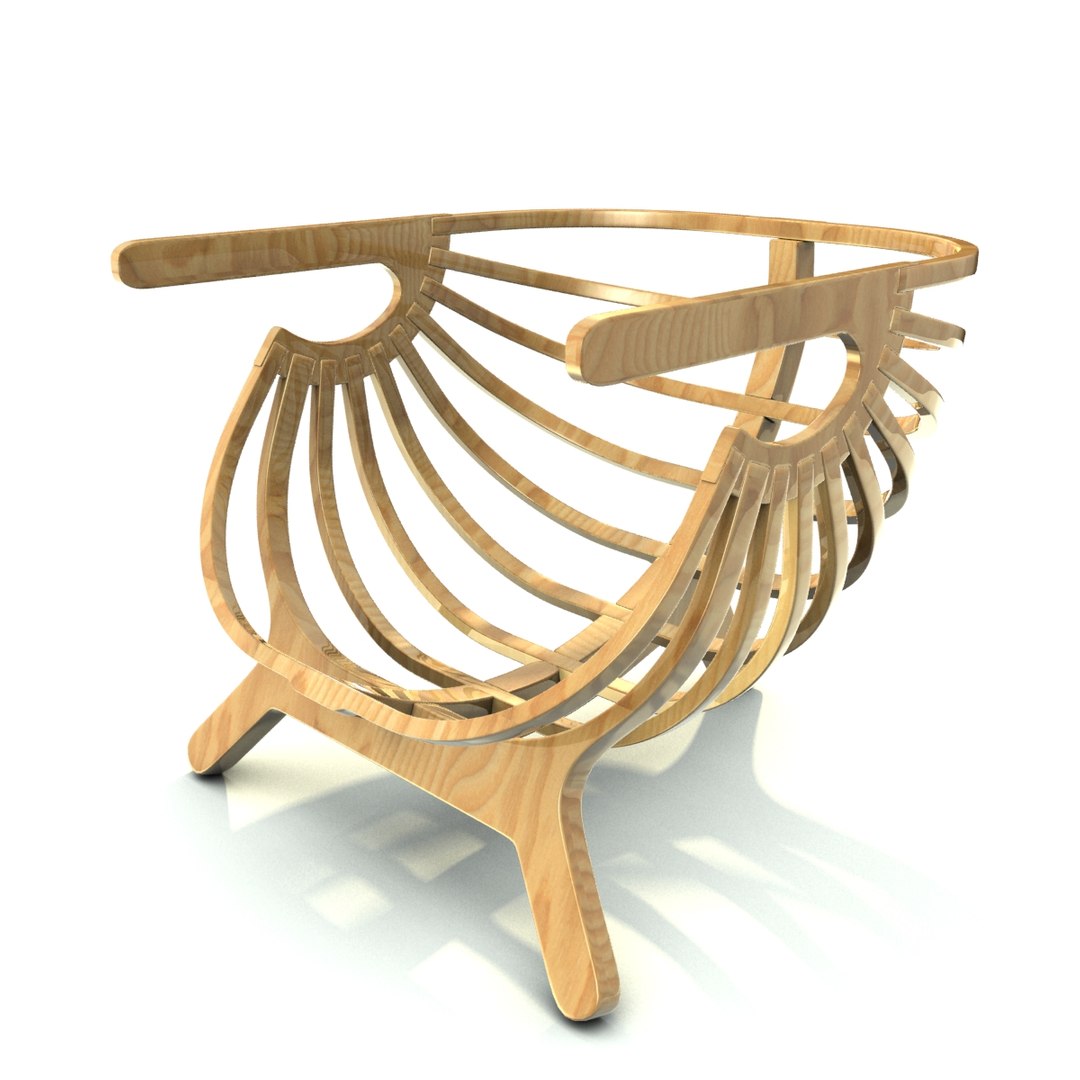 Shell Chair Marco Sousa Dwg