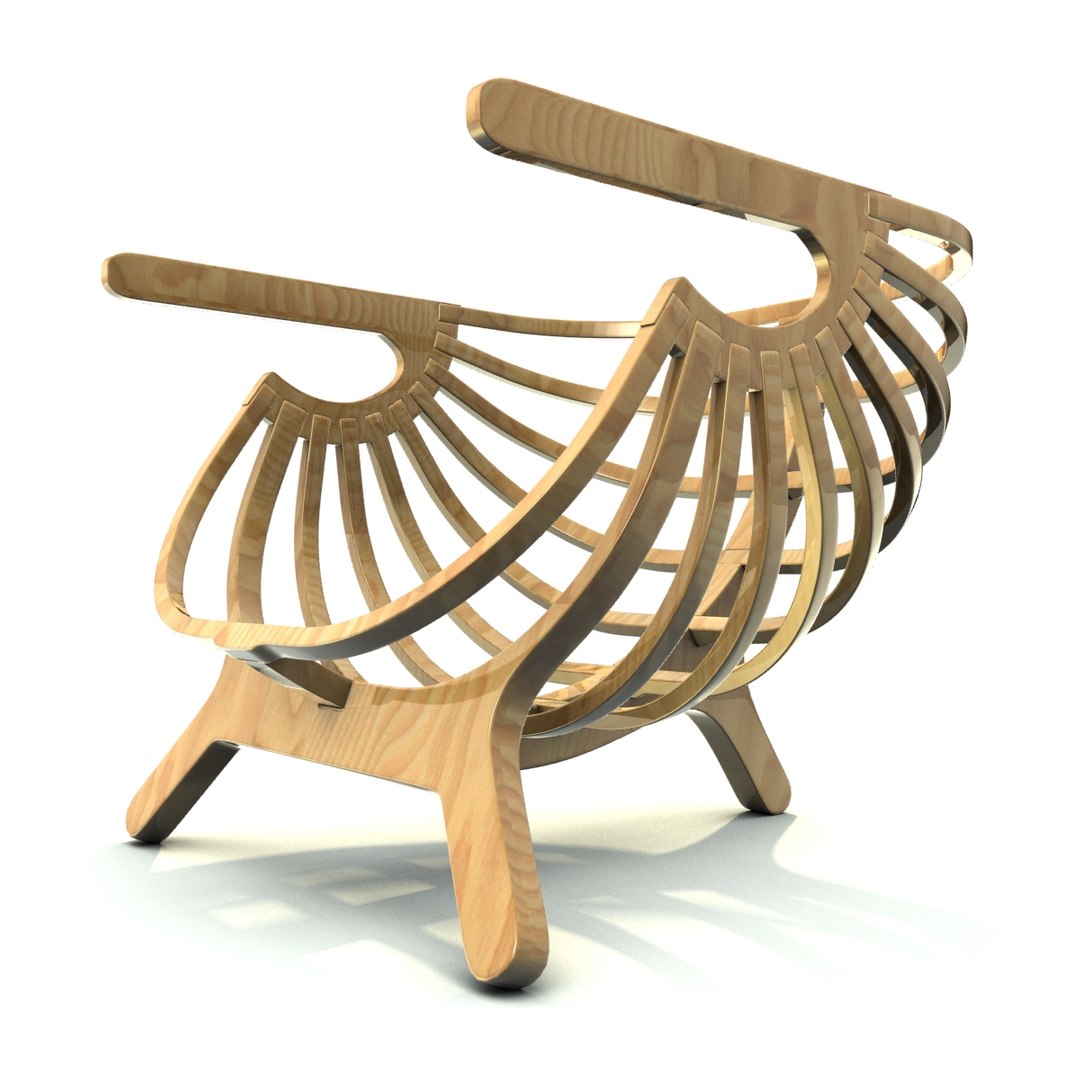 Shell Chair Marco Sousa Dwg