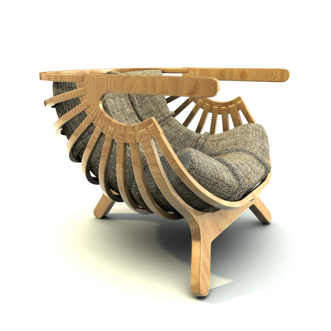 Shell Chair Marco Sousa Dwg