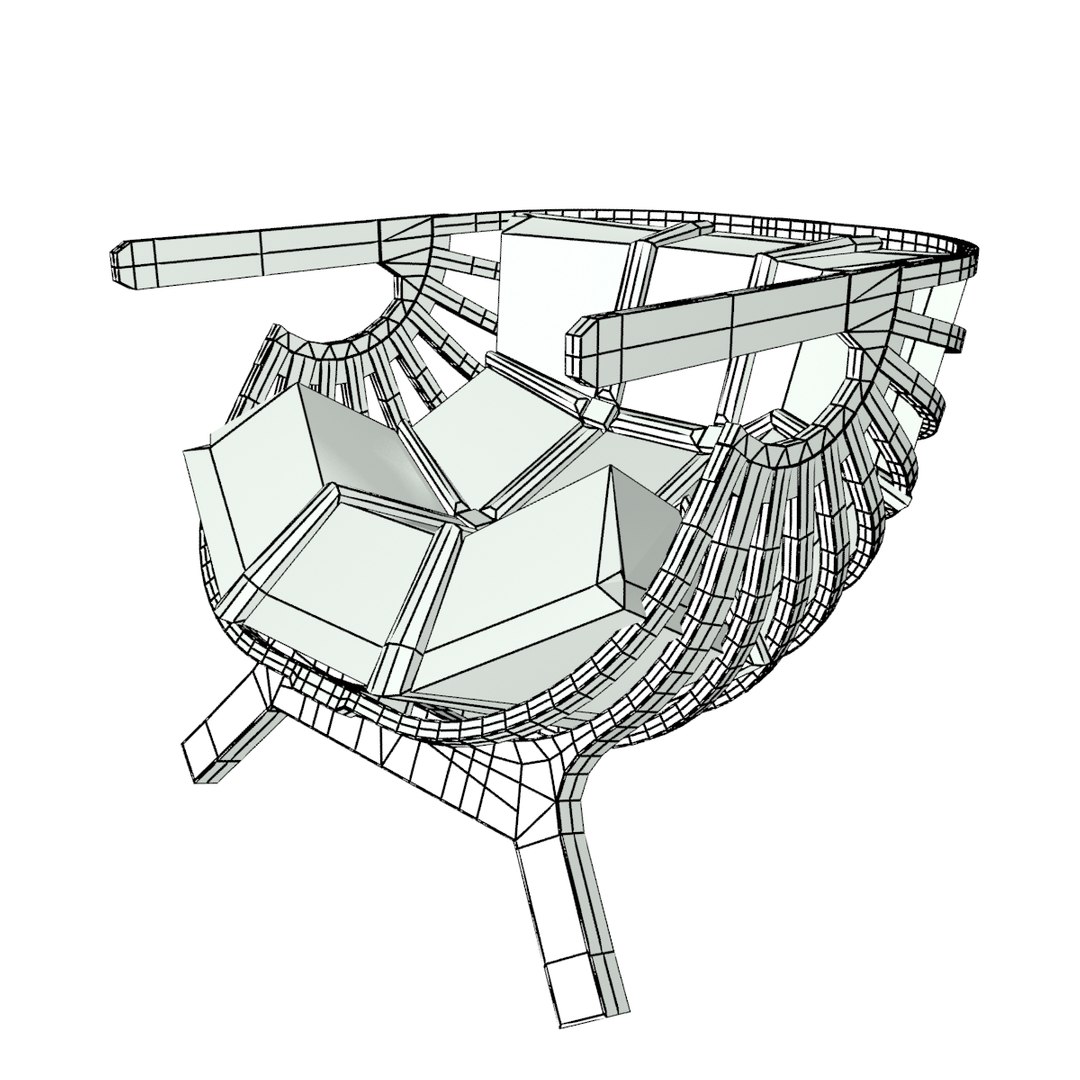 Shell Chair Marco Sousa Dwg