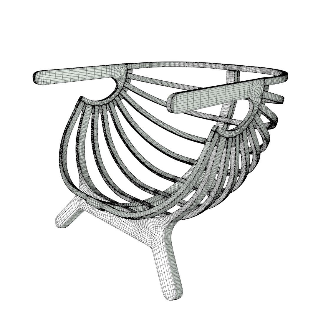 Shell Chair Marco Sousa Dwg