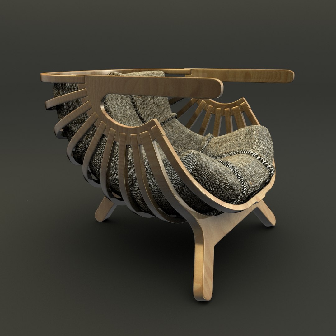 Shell Chair Marco Sousa Dwg
