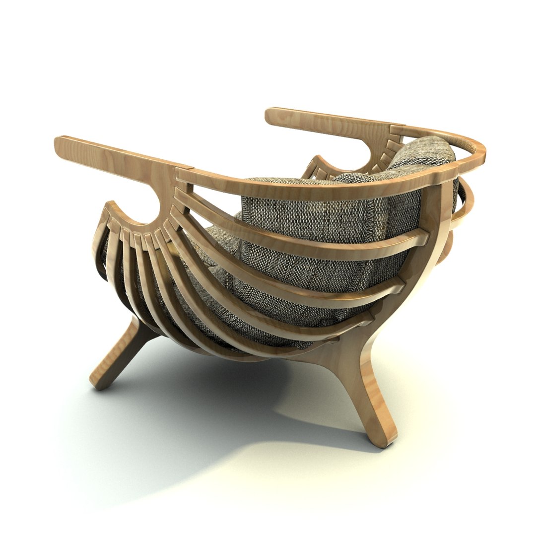 Shell Chair Marco Sousa Dwg