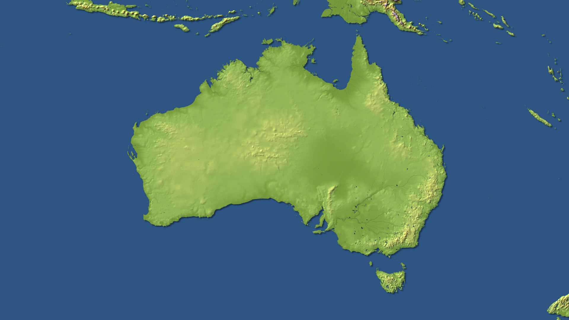 3d Model Australia Maps