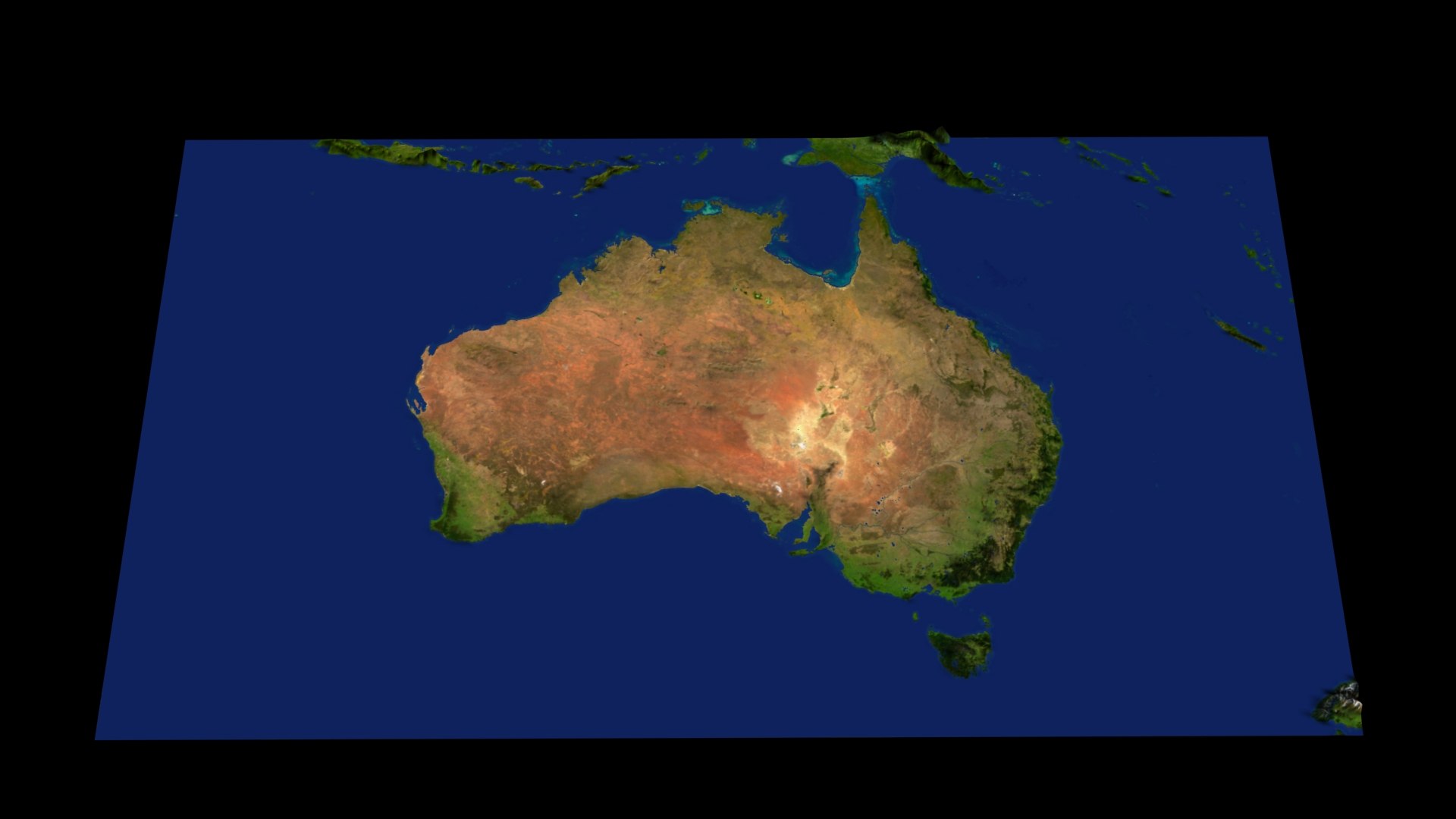 3d Model Australia Maps