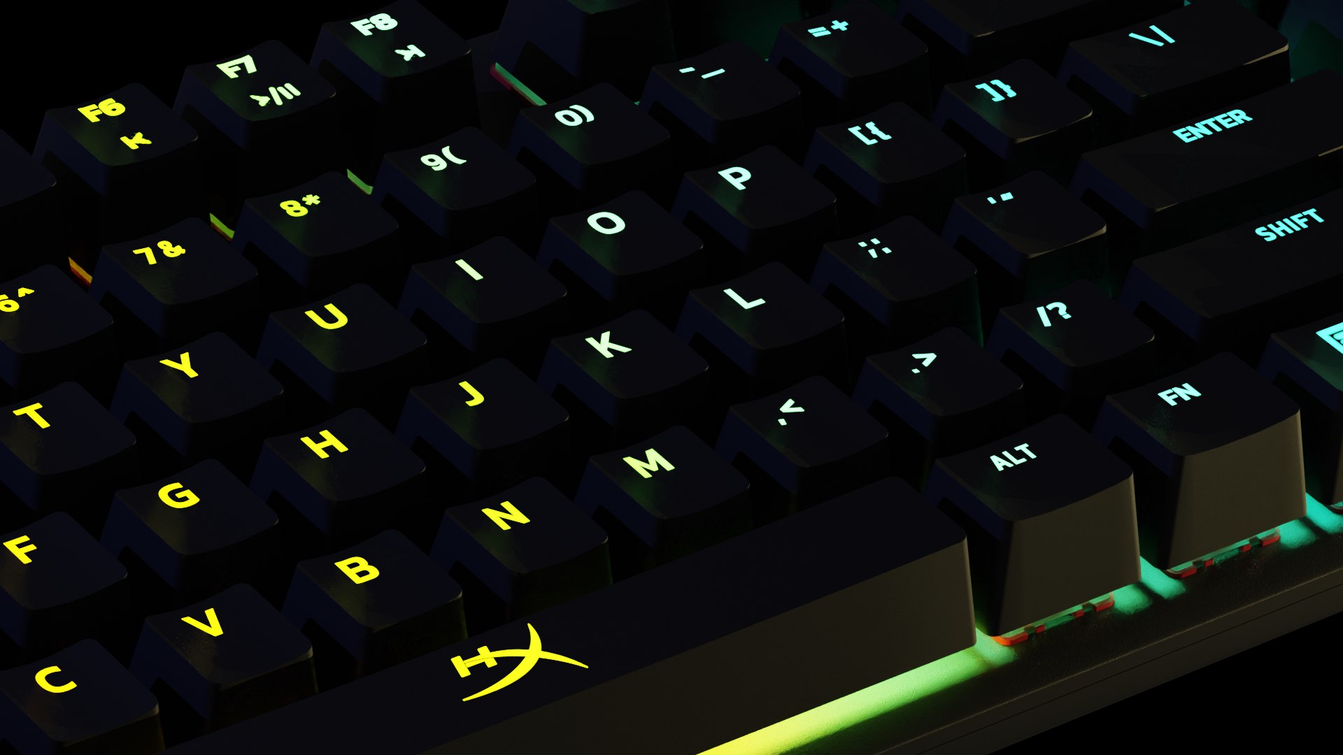 3D HyperX Alloy Origins Wireless RGB Mechanical Gaming Keyboard Model - TurboSquid 2134131