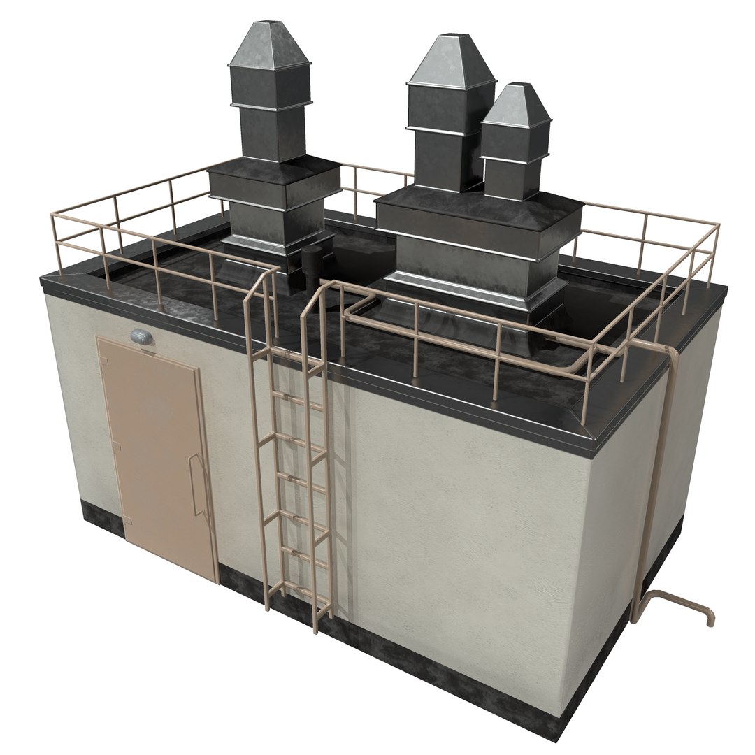 Rooftop Gate 3D Model - TurboSquid 1733511