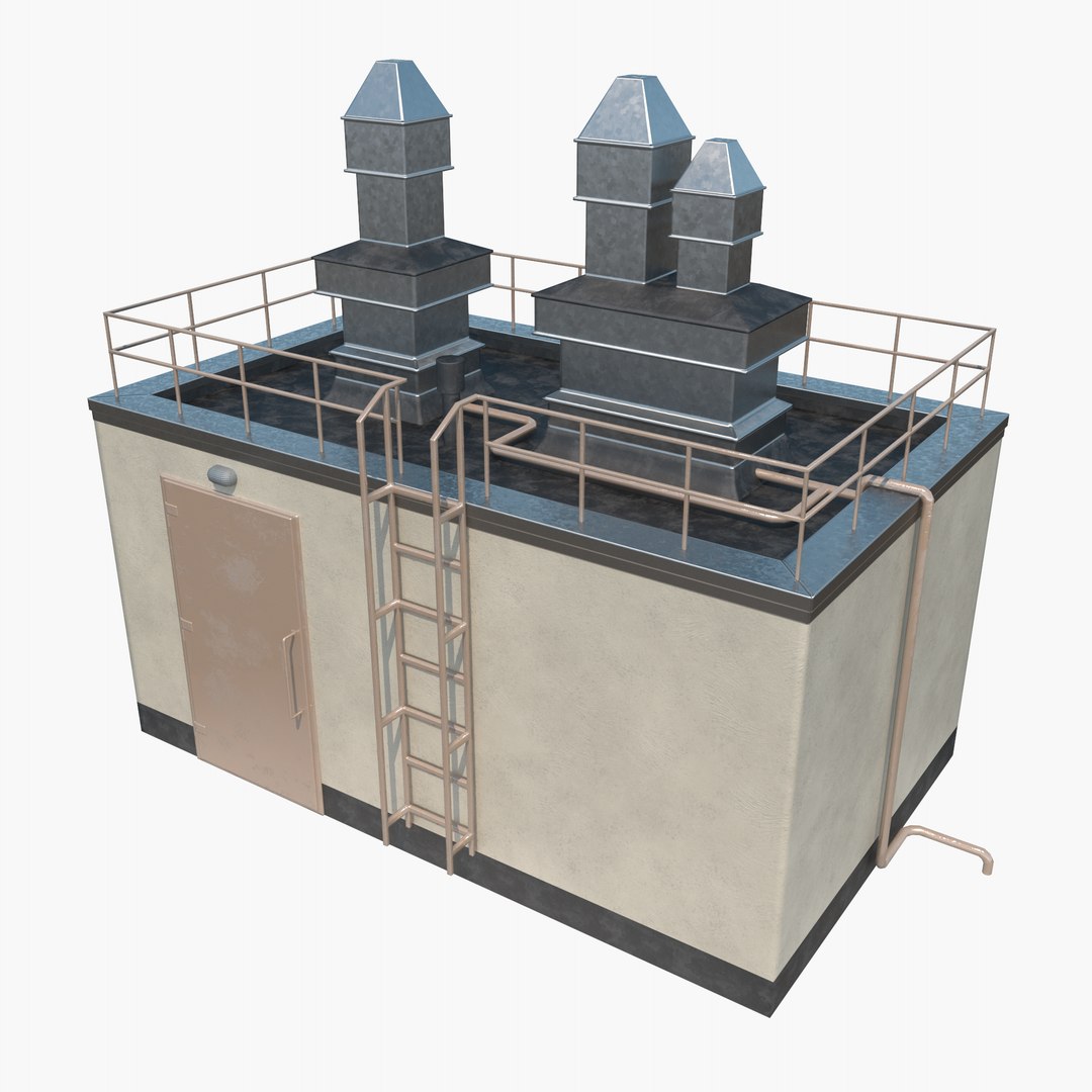 Rooftop Gate 3D Model - TurboSquid 1733511