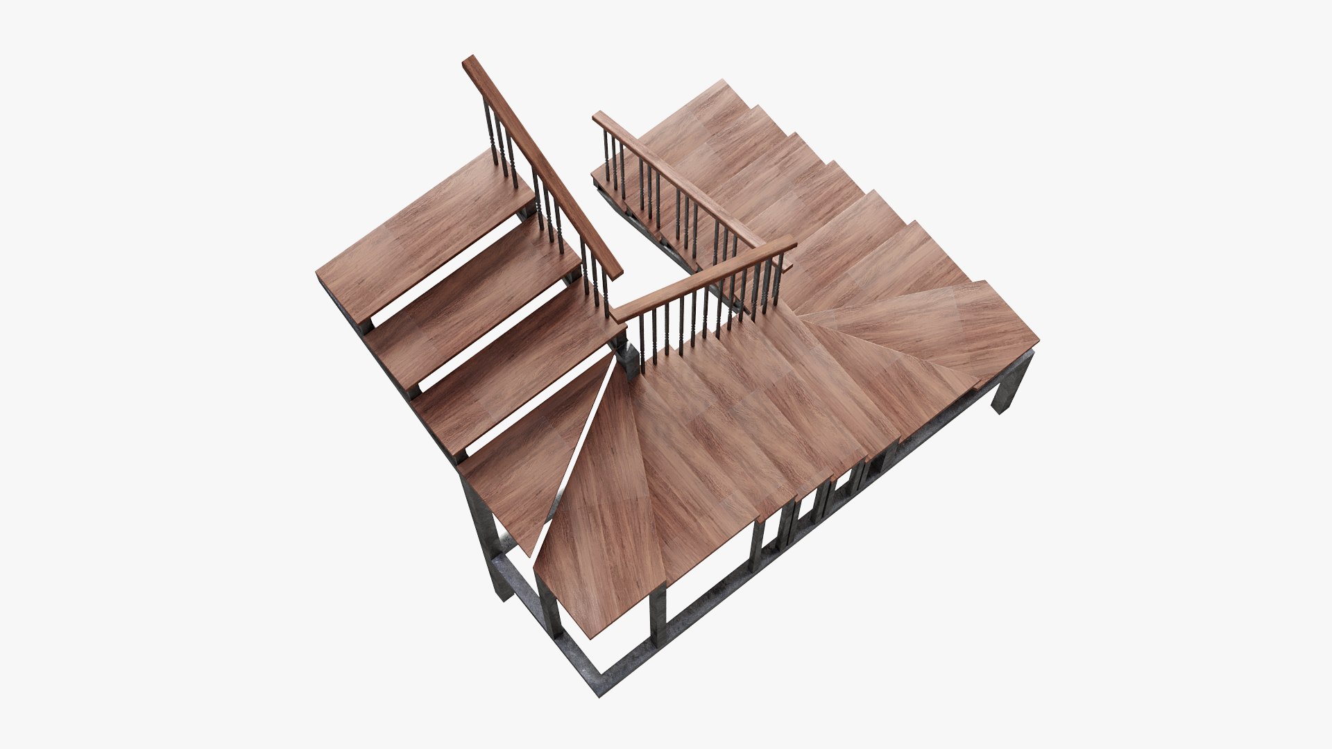 Stairs Modern 3D Model - TurboSquid 2063274