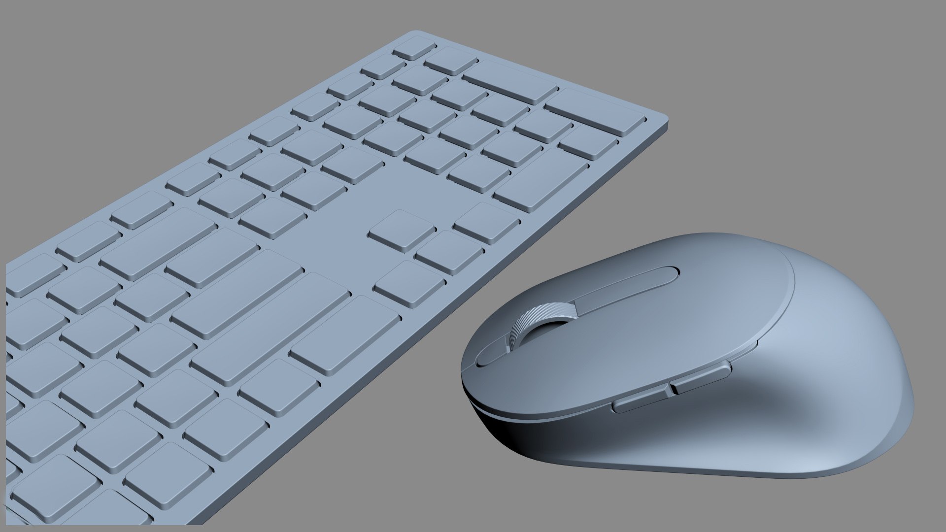 Dell Premier Multi-Device Wireless Keyboard And Mouse KM7321W 3D ...