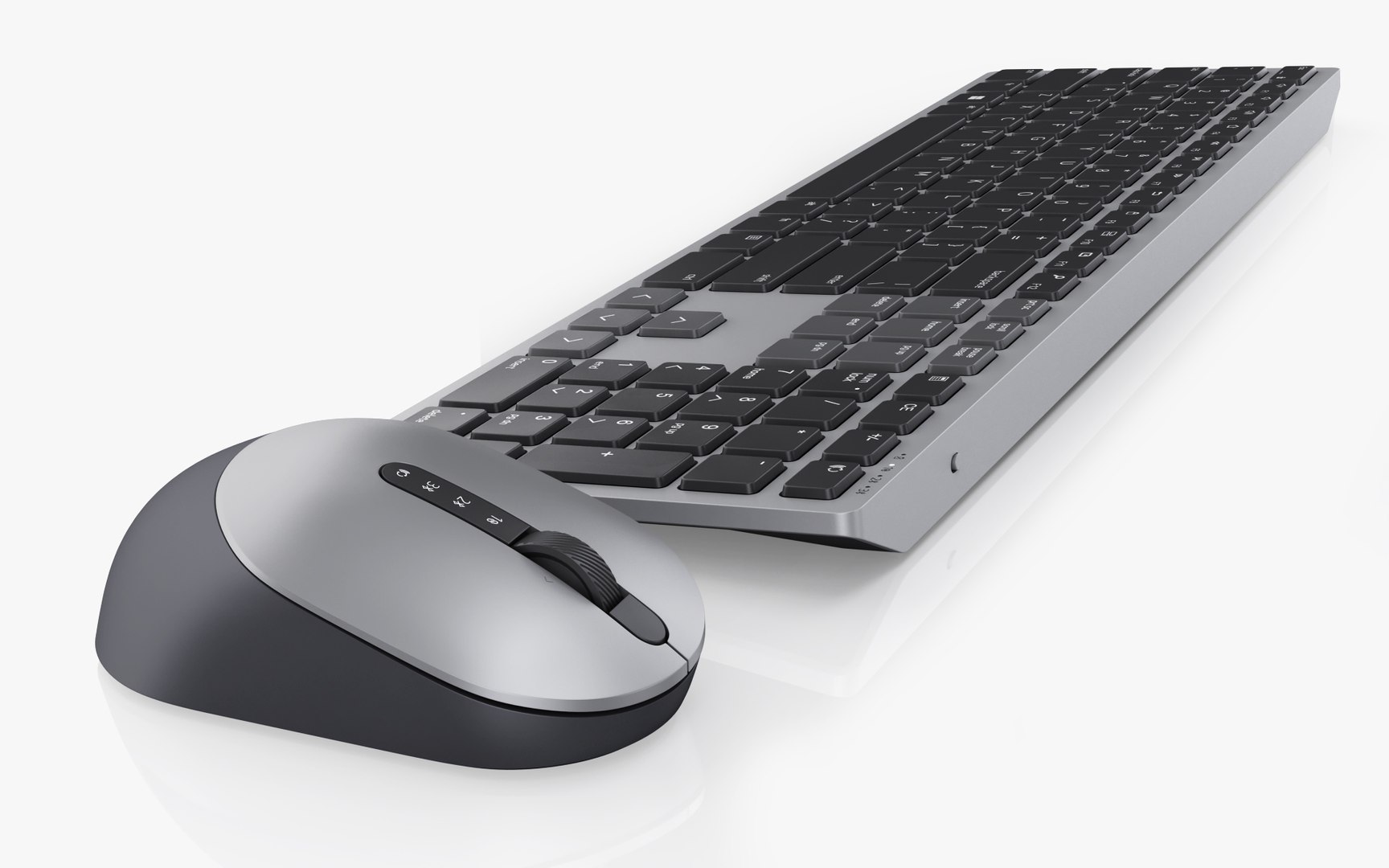 Dell Premier Multi-Device Wireless Keyboard And Mouse KM7321W 3D ...