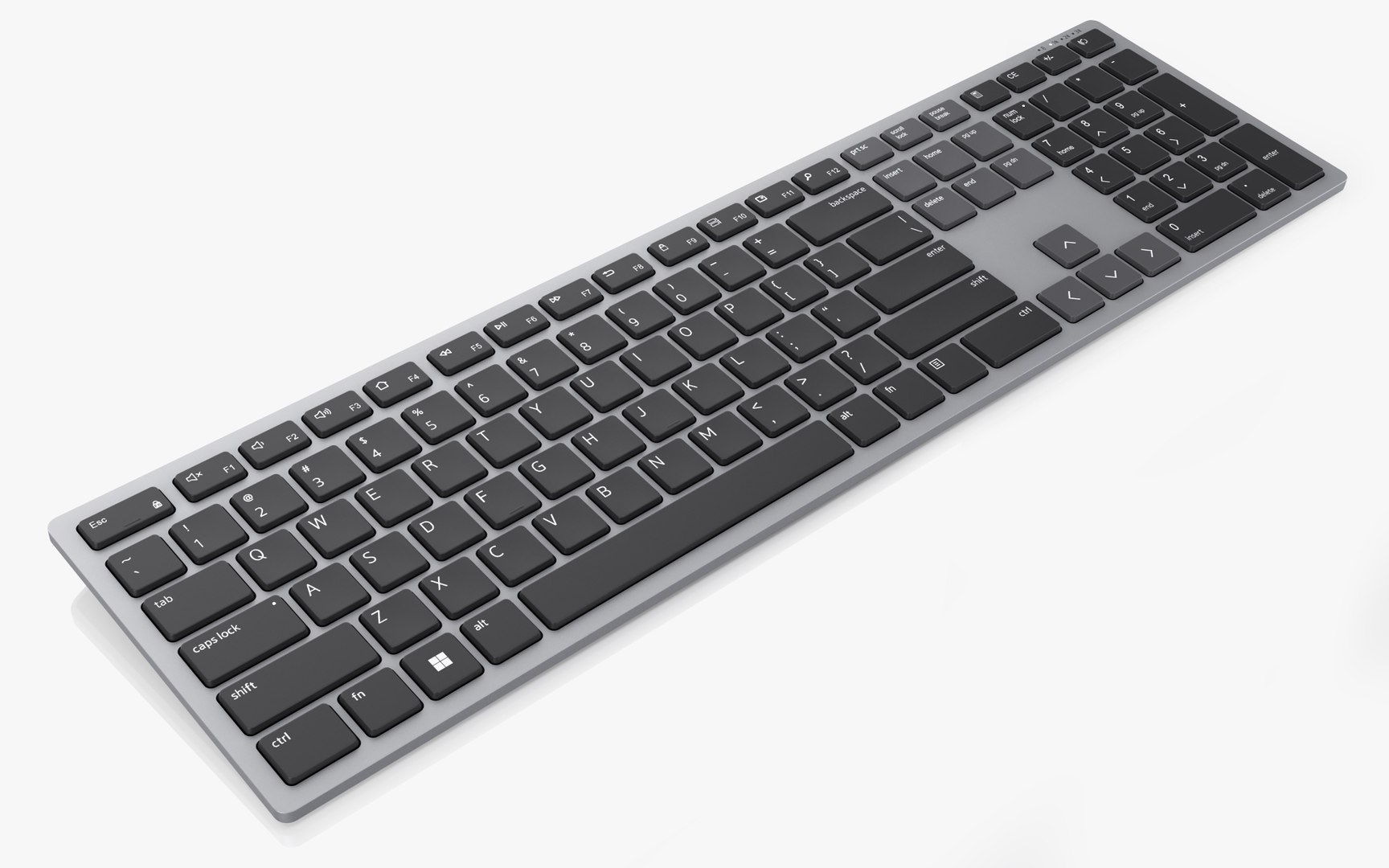 Dell Premier Multi-Device Wireless Keyboard And Mouse KM7321W 3D ...