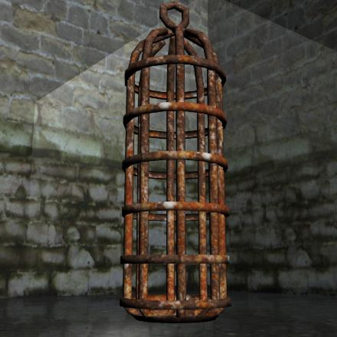 Hanging Cage 3d Model
