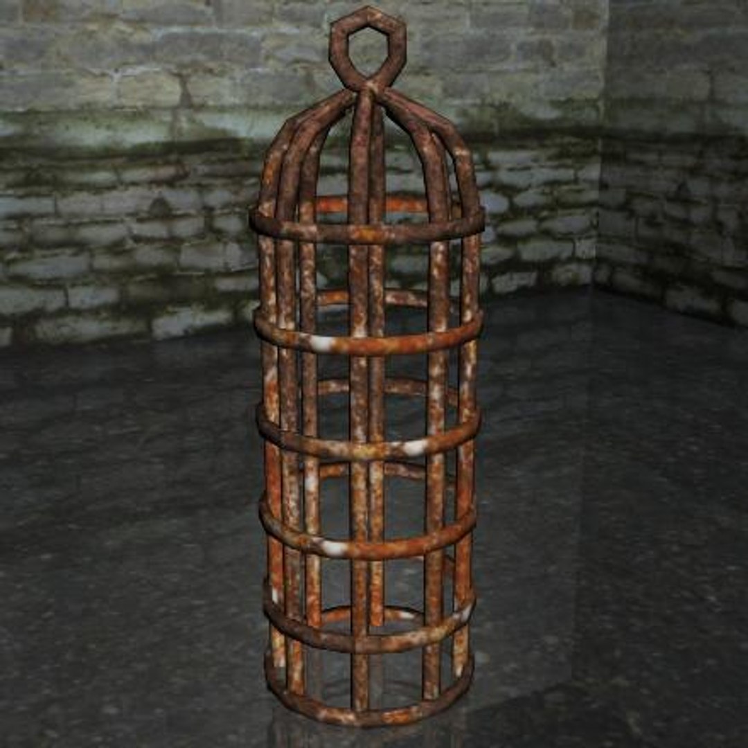 Hanging Cage 3d Model