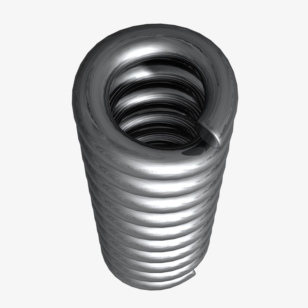 3D Coil Spring - TurboSquid 1208585