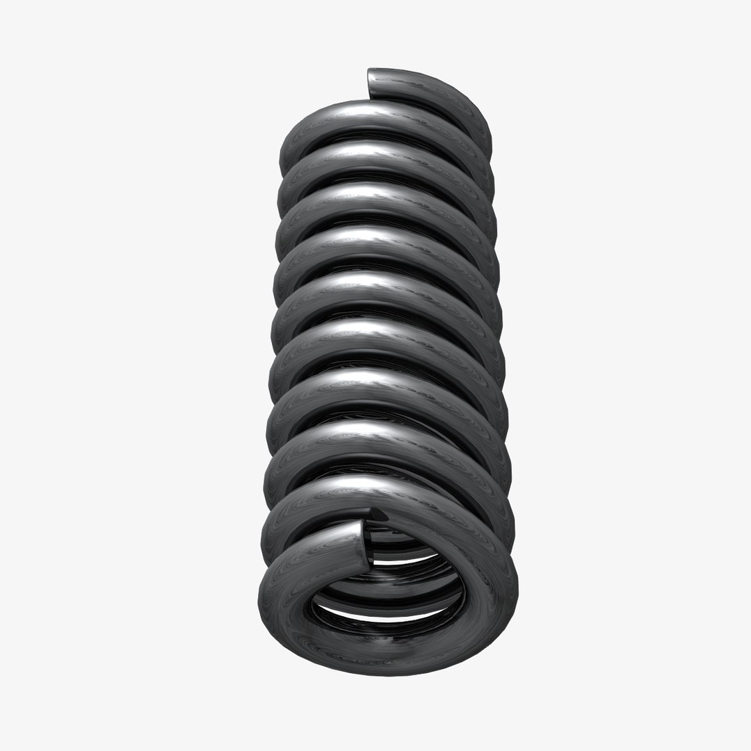 3D Coil Spring - TurboSquid 1208585