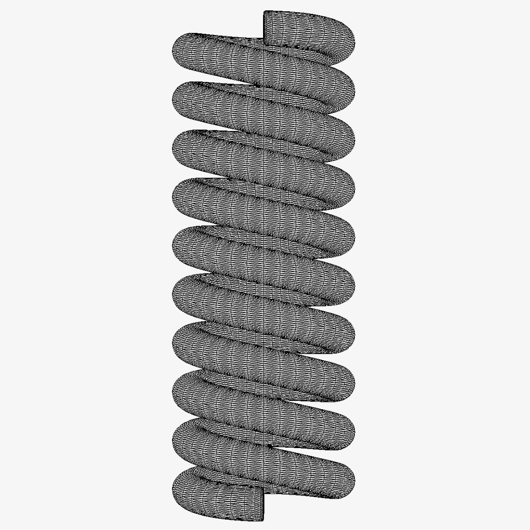 3D Coil Spring - TurboSquid 1208585