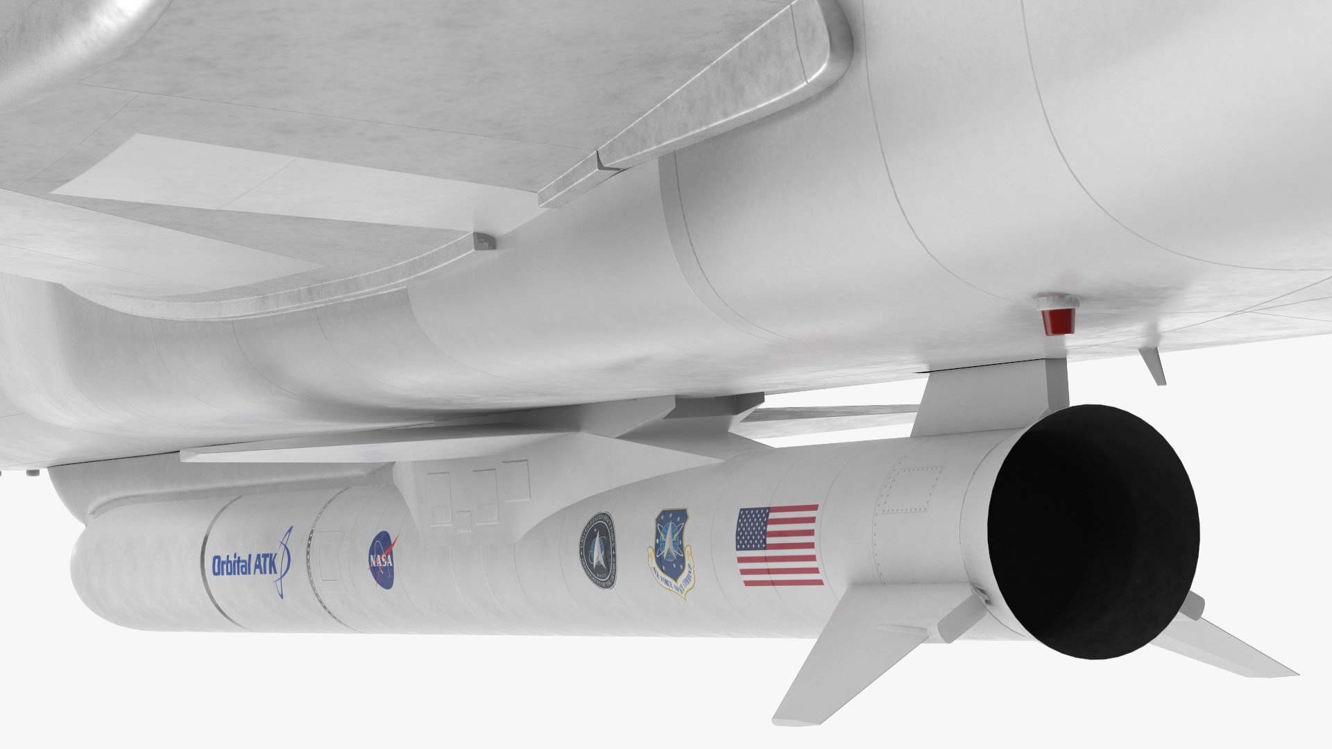 Lockheed L1011 Stargazer Carrying Pegasus XL Rocket 3D model ...