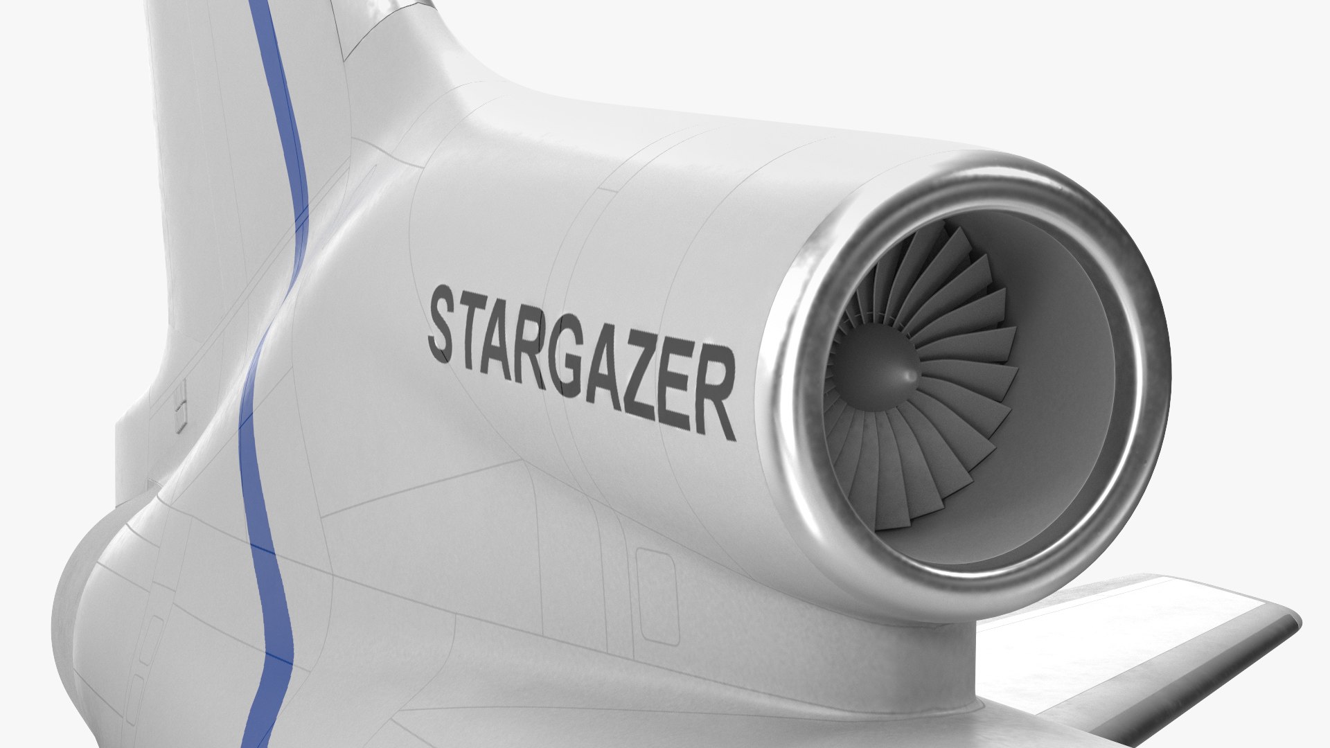 Lockheed L1011 Stargazer Carrying Pegasus XL Rocket 3D model ...