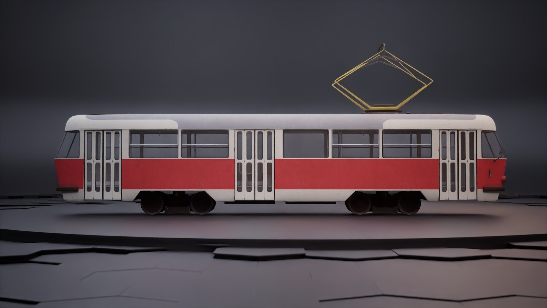 3D Prag Tram - Tatra T3 Model - TurboSquid 1924447