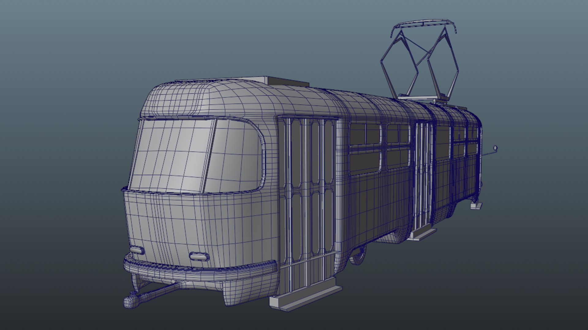3D Prag Tram - Tatra T3 Model - TurboSquid 1924447