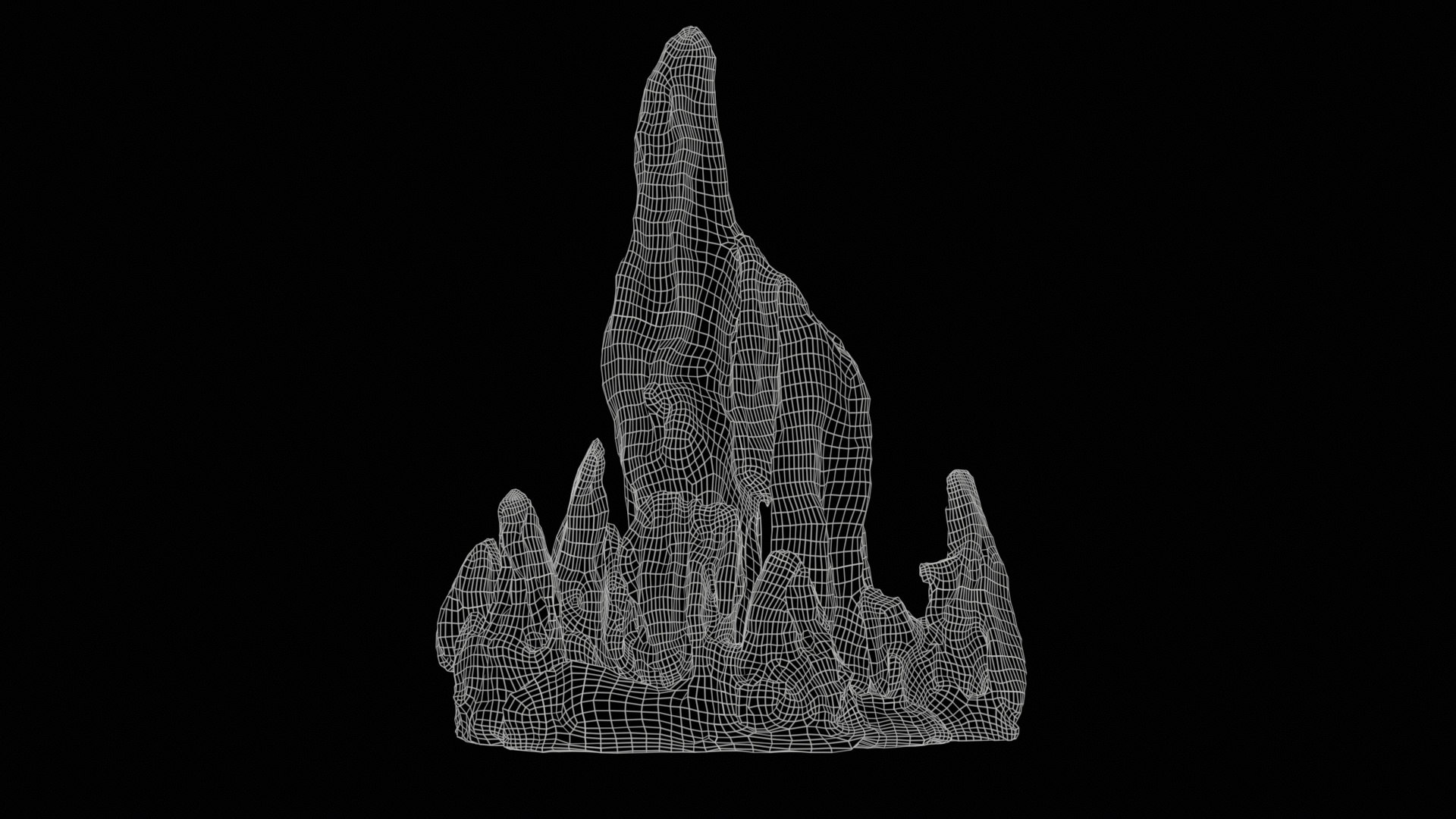 Pointy Rock 4 Remastered 3D Model - TurboSquid 2362629