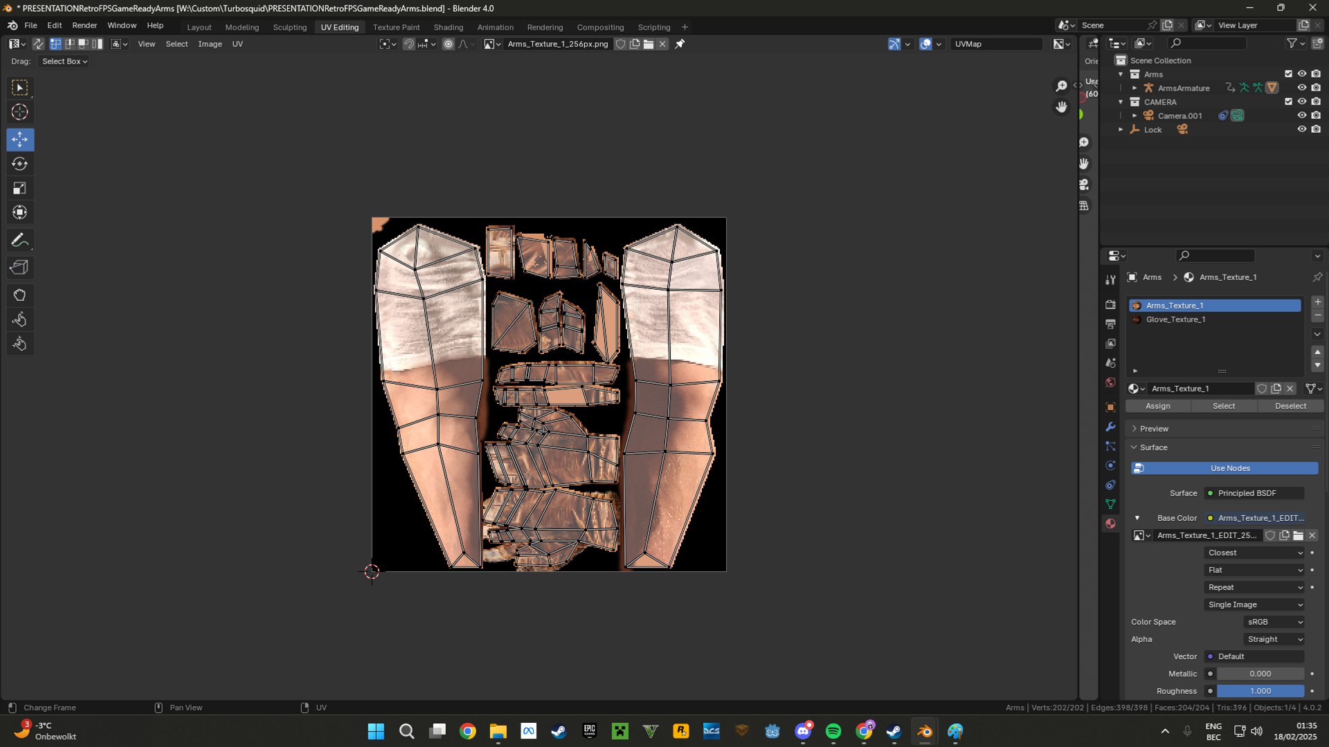 3D Retro FPS PSX Game Ready Arms Rigged - TurboSquid 2357605
