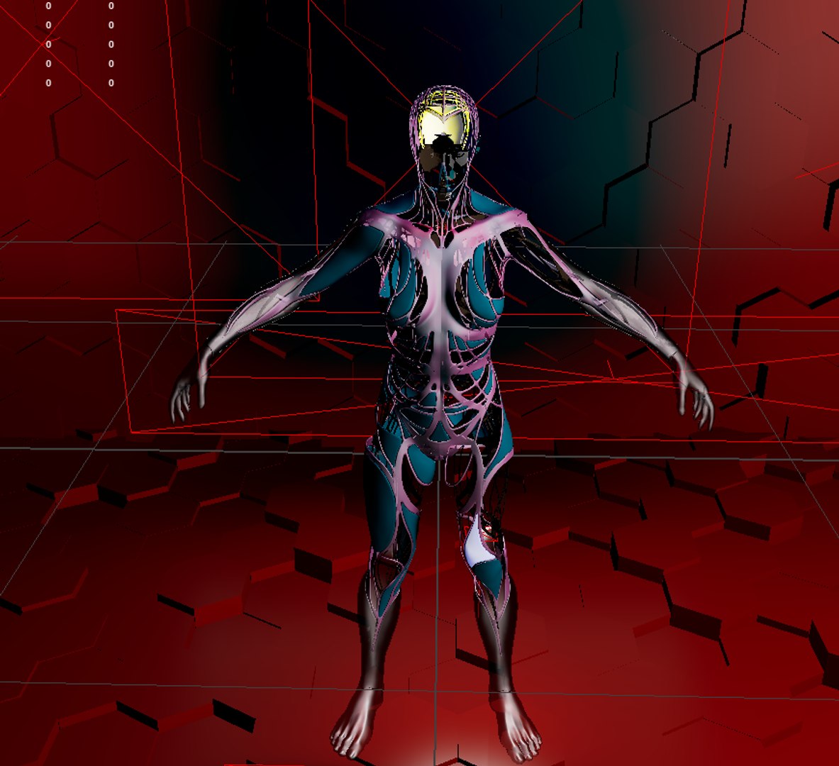 Sci Fi Humanoid Robot Character 3D Model - TurboSquid 1815605