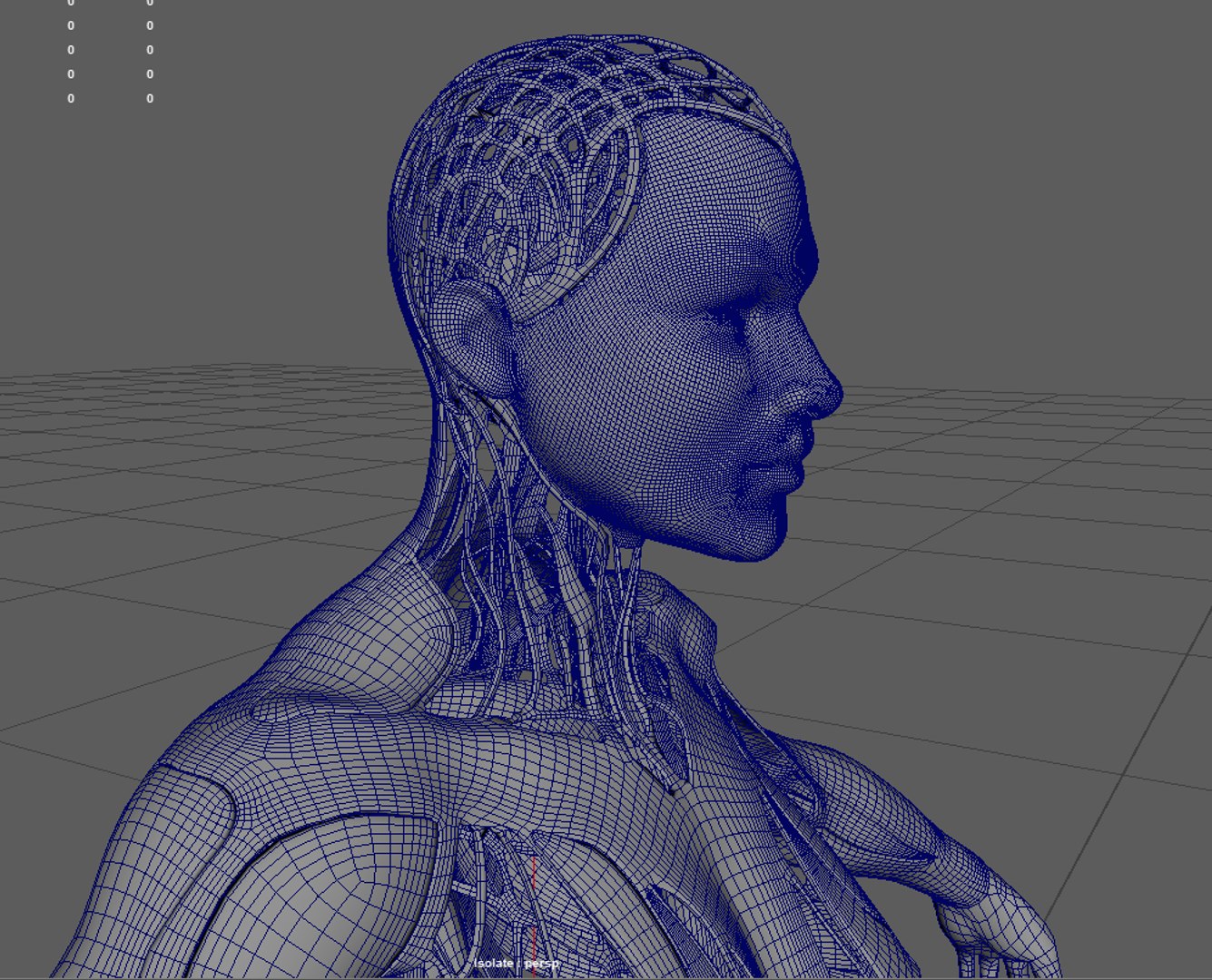 Sci Fi Humanoid Robot Character 3D Model - TurboSquid 1815605