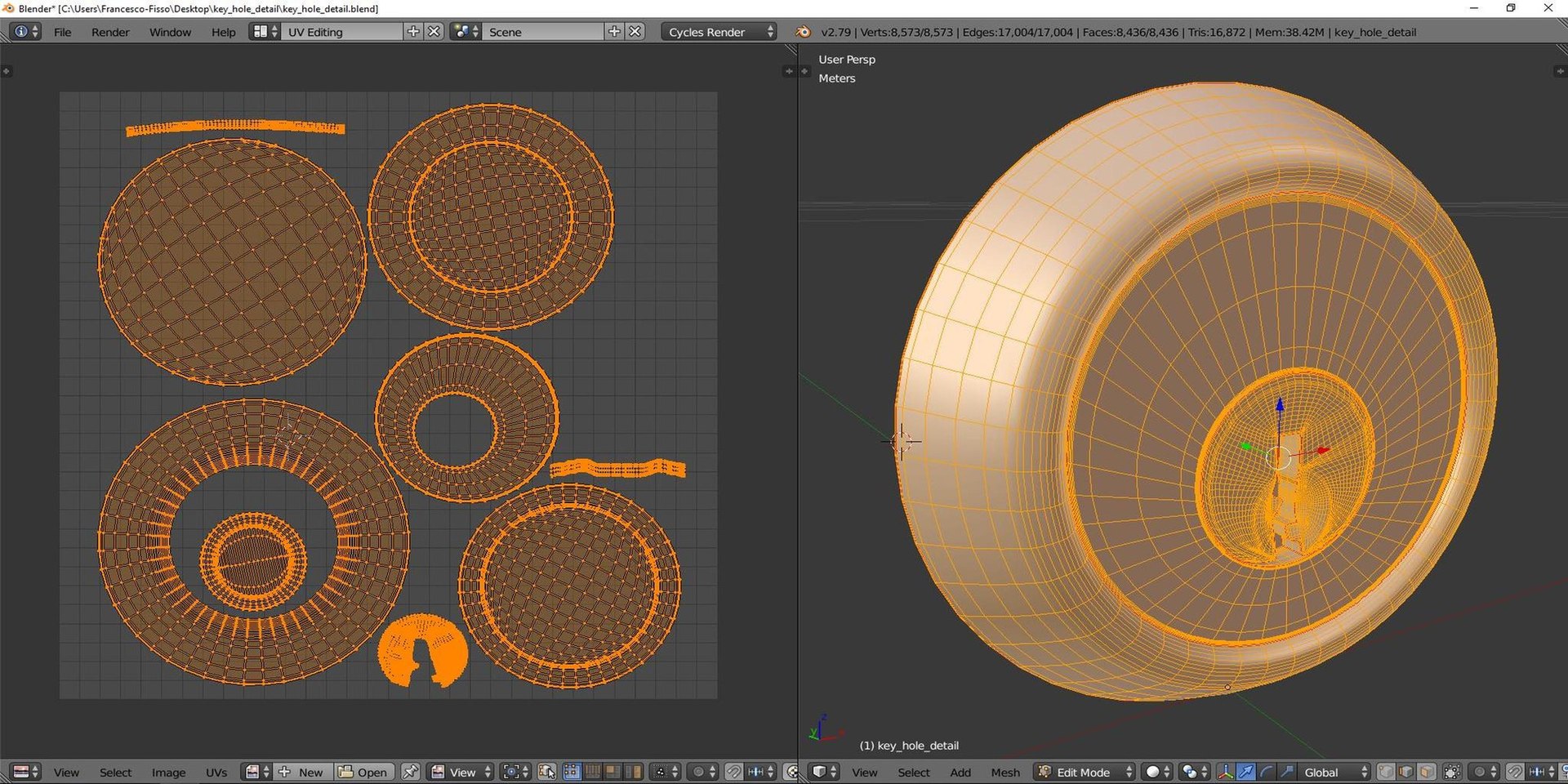 3D Key Hole Model - TurboSquid 1378250
