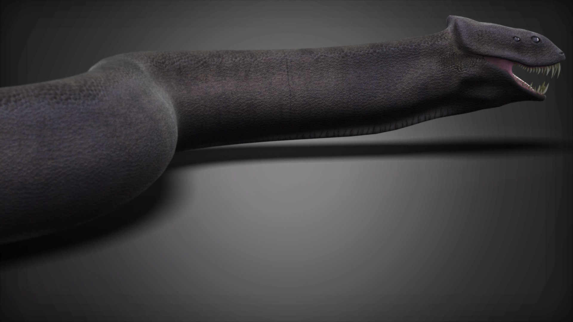 Basilisk Monster Snake Model - TurboSquid 1450869