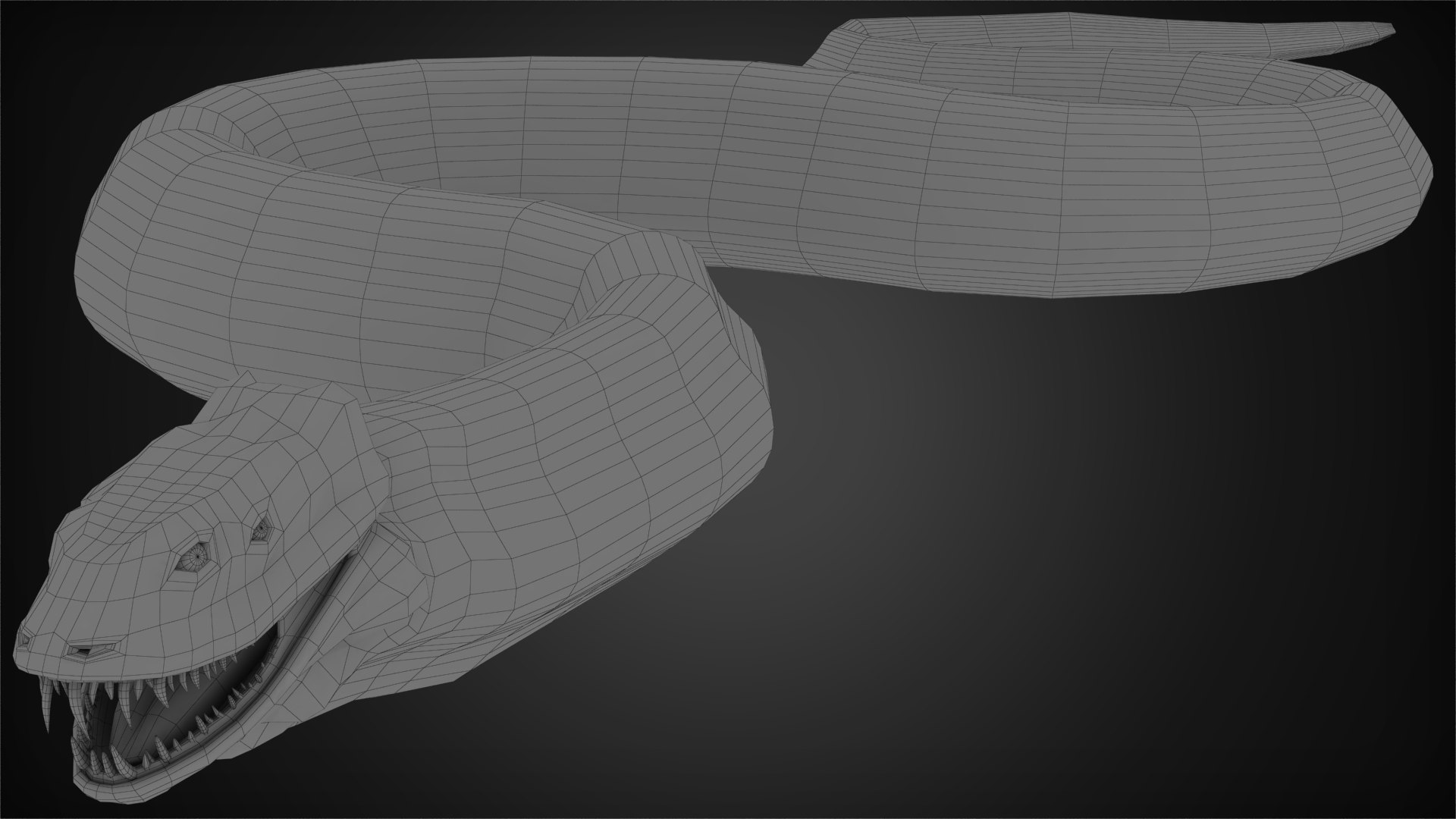 Basilisk Monster Snake Model - TurboSquid 1450869