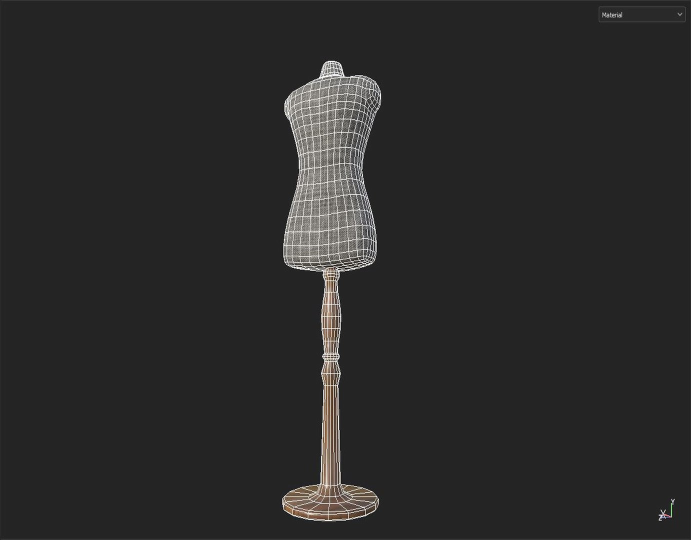 3D Model Torso Stand - TurboSquid 2252874