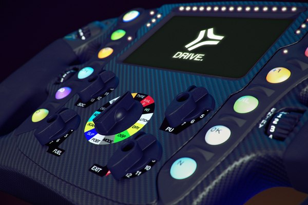 F1 스티어링 휠 AlpineRenault 3D 모델 - TurboSquid 1805180