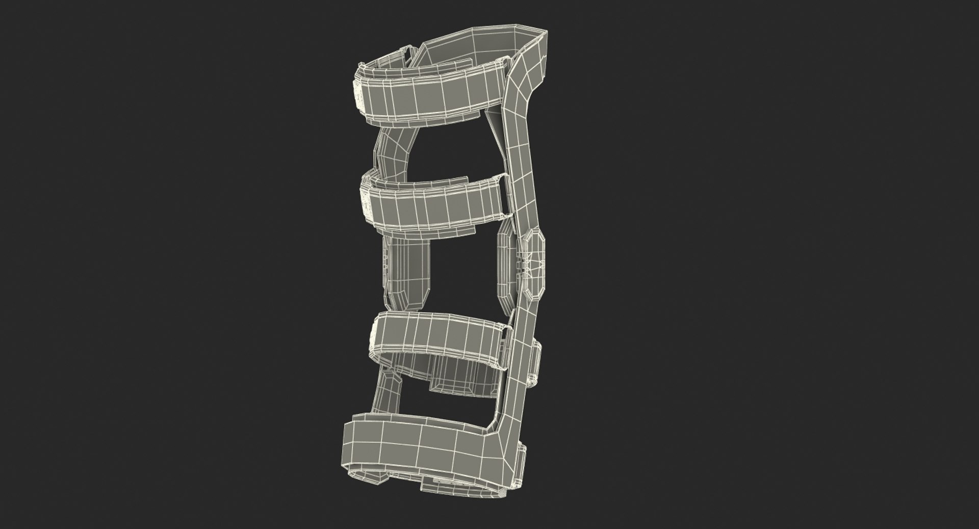 3D Model Knee Brace Generic 2 - TurboSquid 1314173