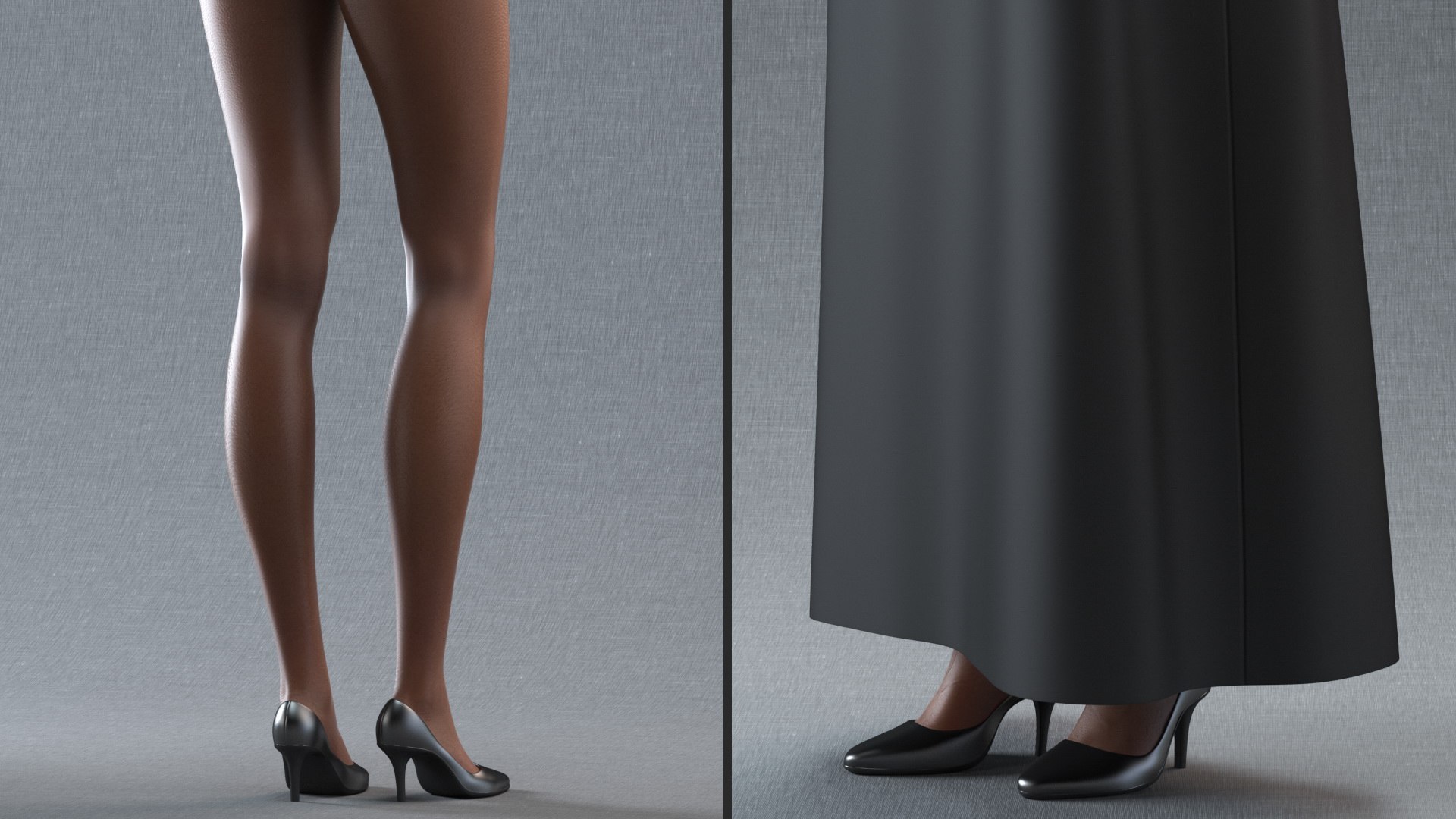 Dark Skin Judge Woman Female 3D Model - TurboSquid 1669435