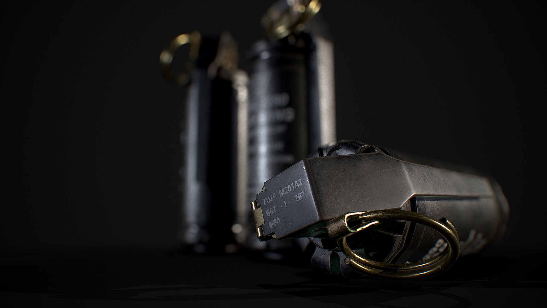 Flashbang 7290 Model - TurboSquid 1324801