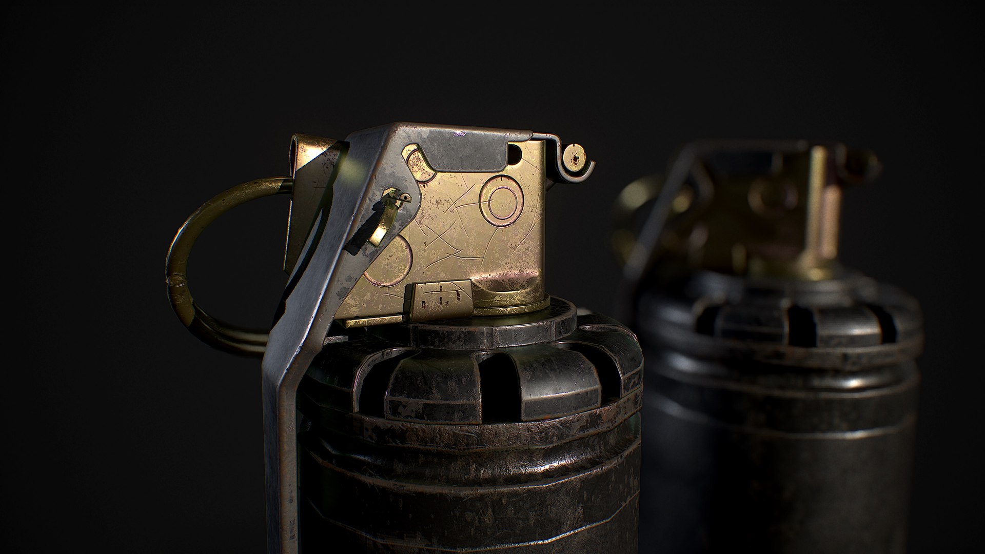 Flashbang 7290 Model - TurboSquid 1324801