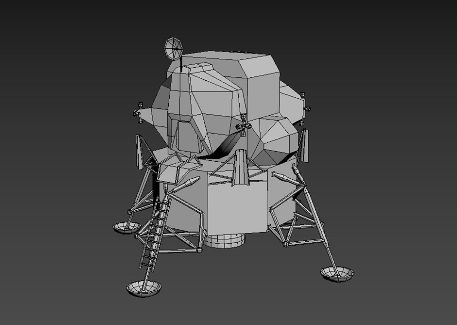 3D Apollo Lunar - TurboSquid 1171404