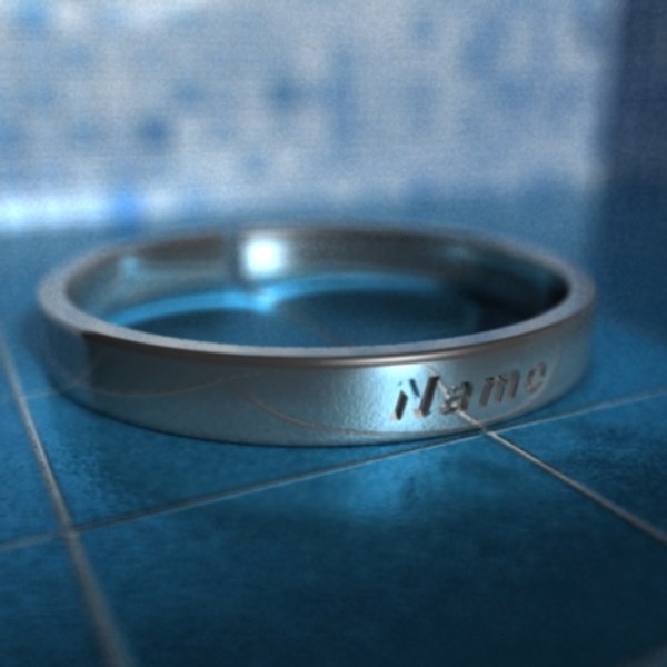 3d model ring