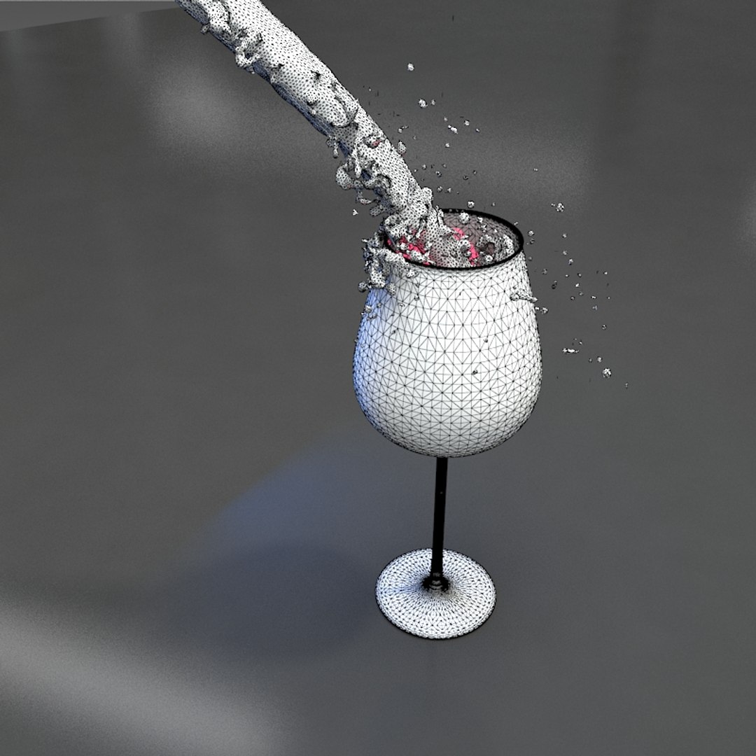 Wine Pouring Model - TurboSquid 1225371